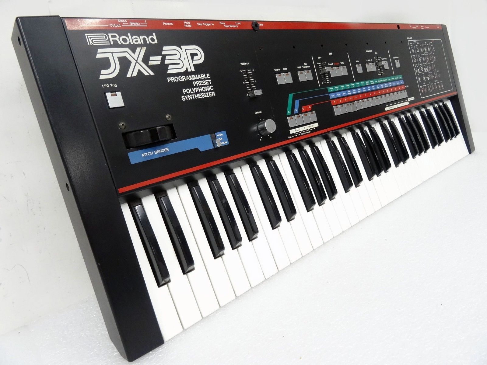 MATRIXSYNTH: Roland JX-3P Vintage Analog Programmable SN 339176