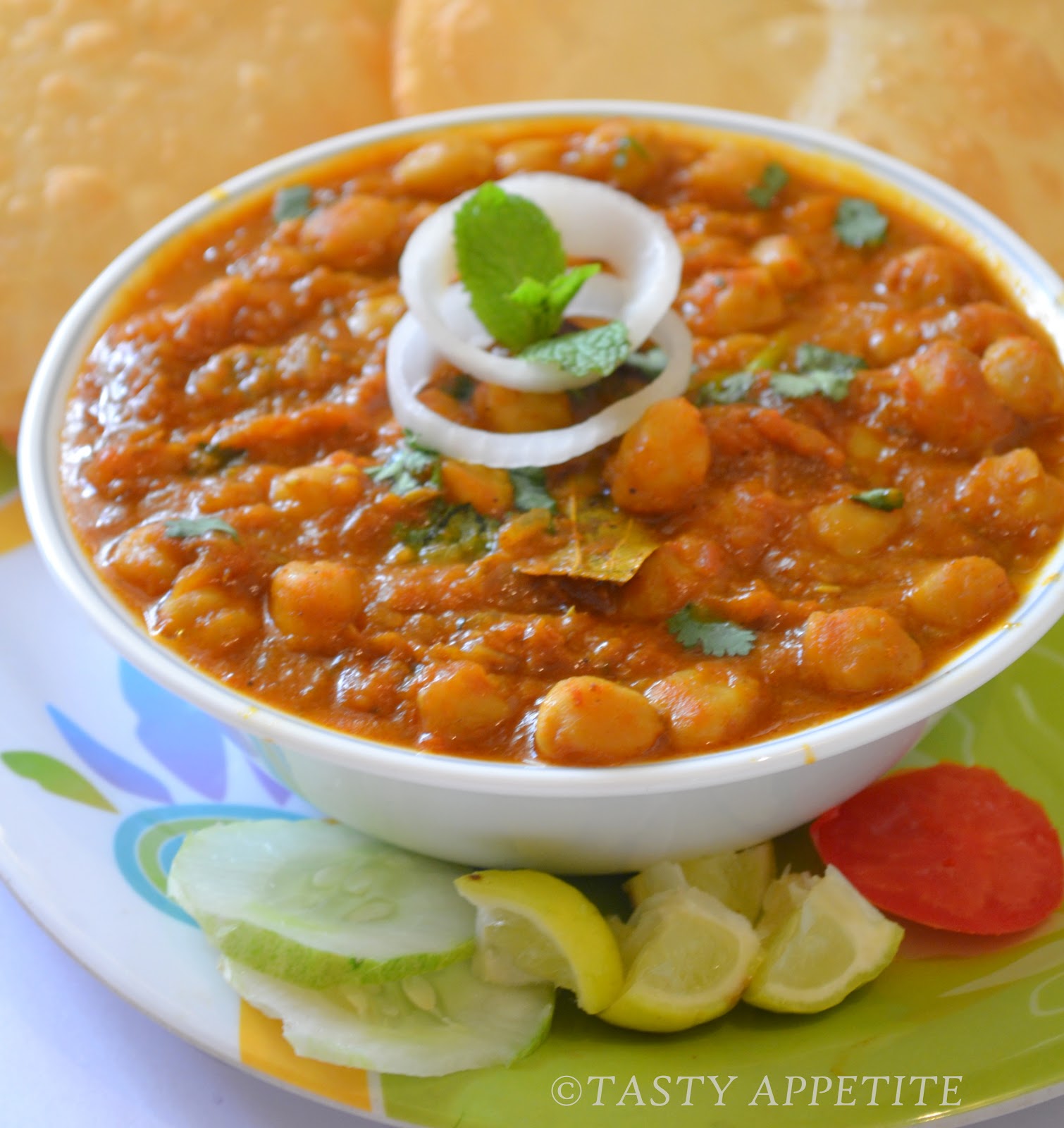 indian food : chole bhature