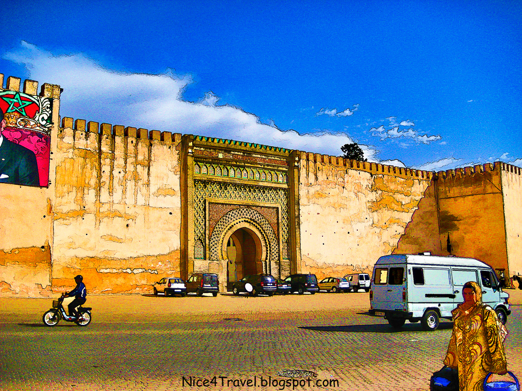 Nice4Travel: Meknes imperial city in Morocco