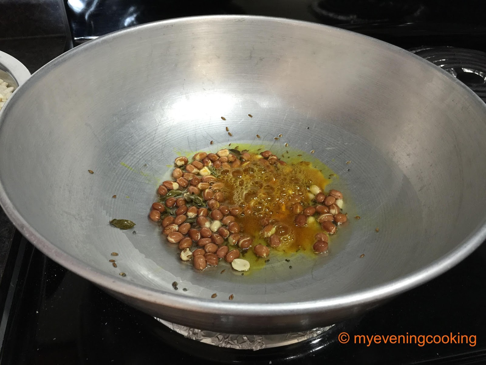 Vagharela Mamra ( Spicy Puffed Rice) | My Evening Cooking