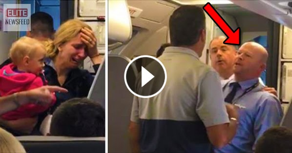 Flight Attendant Hits Crying Mother And Tried To Fight Another Passenger