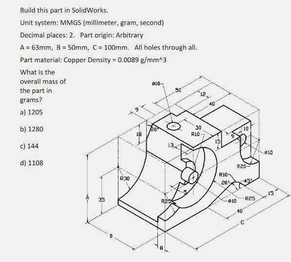 SOLIDWORKS: SOLID WORKS QUIZ QUESTIONS