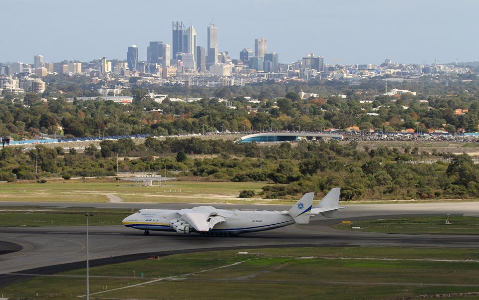 Perth Airport Spotter's Blog: Historic 1st ever visit to Australia ...