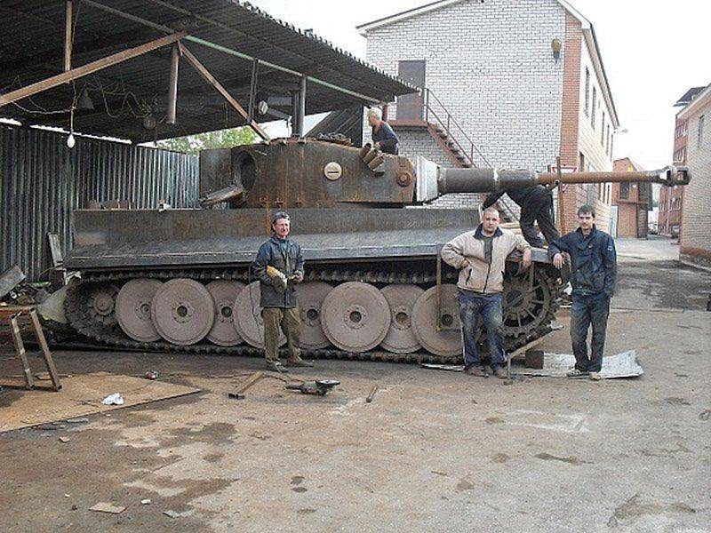Homemade German VI Tiger tank - World Of Technology