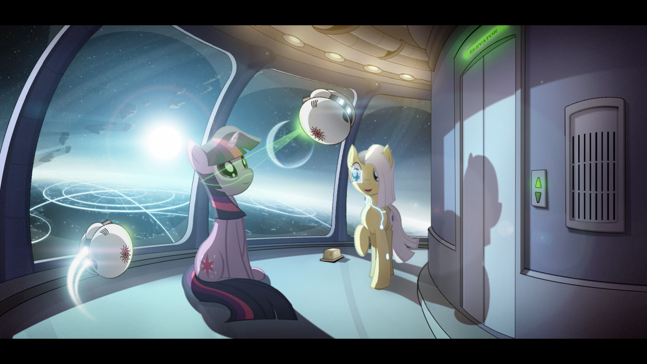 Equestria Daily - MLP Stuff!: Patreon Celebration - April - Ponies in SPACE
