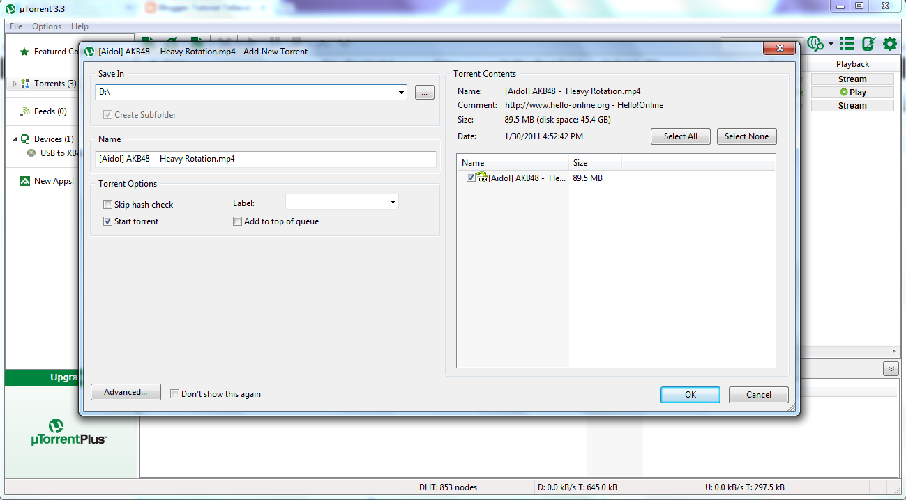 Cara download file dengan BitTorrent atau µTorrent ~ Tutorcake
