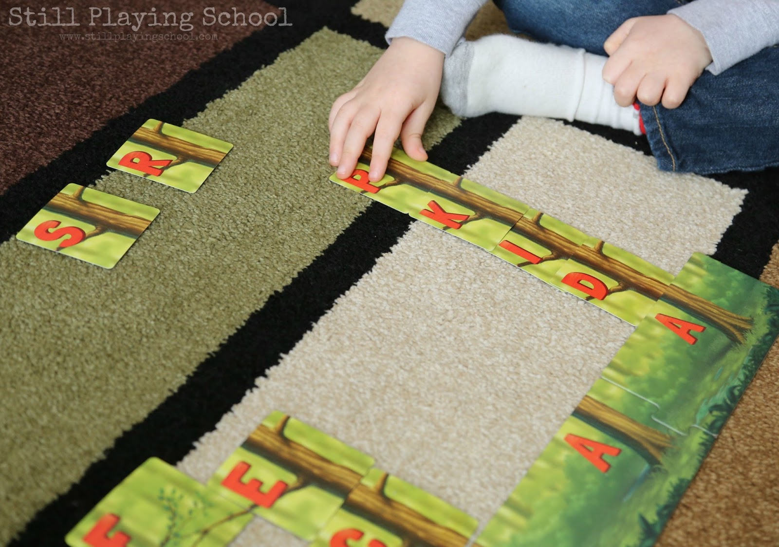 Alphabet Woods Literacy Board Game | Still Playing School