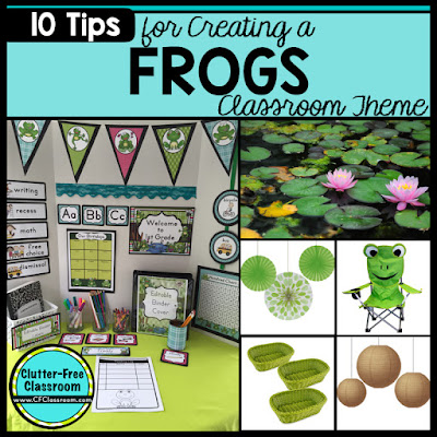 Frog Themed Classroom - Ideas & Printable Classroom Decorations ...