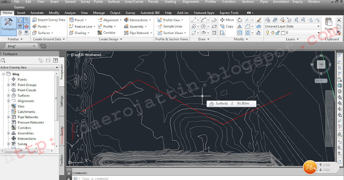 Autocad Civil 3D - Membuat Alignment From Polyline | Surveyor Drafting