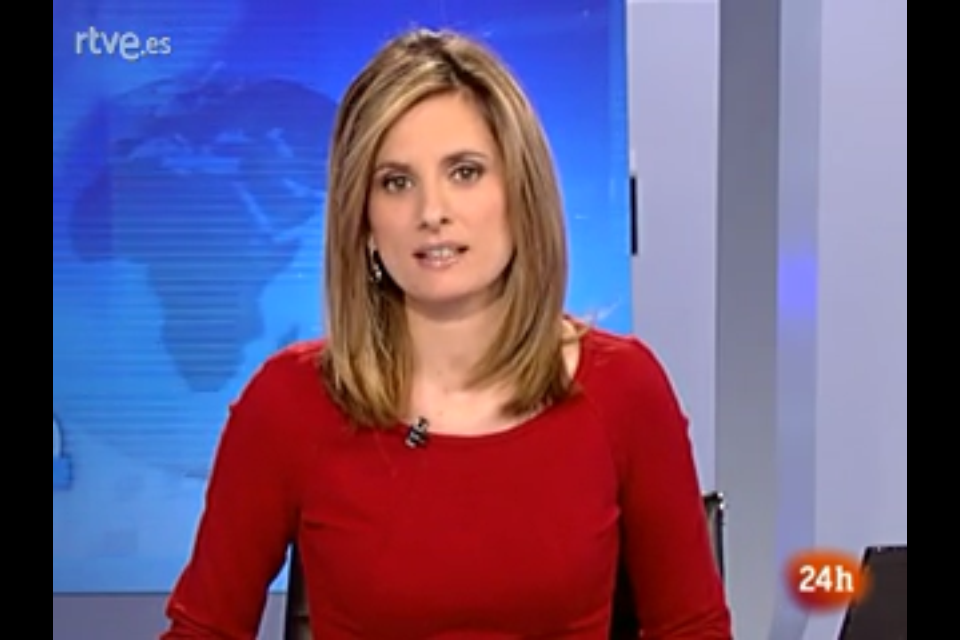 vuesalatele: 2012 01 11 @06H45 - ANA ROLDAN, TVE 24H, TELEDIARIO MATINAL