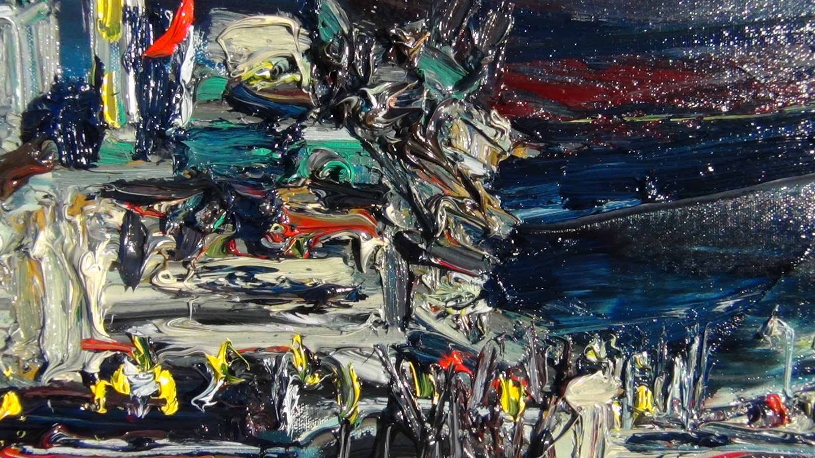 PATRICK JOHN MILLS GALLERY: March Painting Marathon - Day 15 (night ...