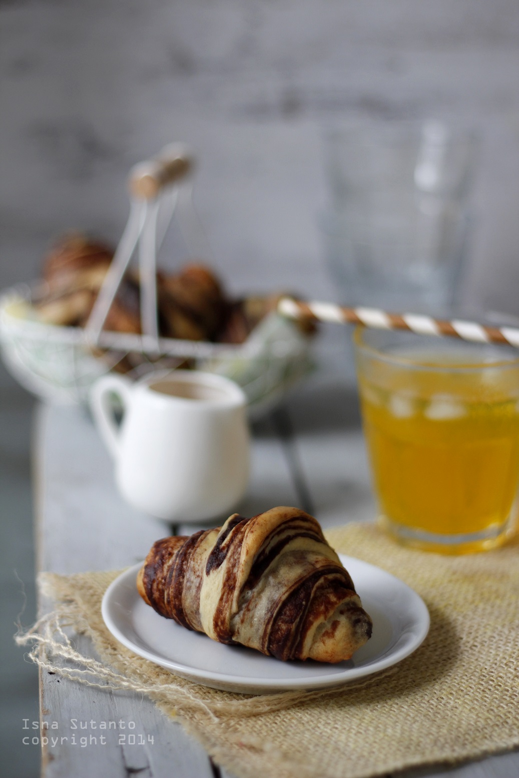 Coba-Coba Yuk.....: CHOCOLATE WASSANTS BREAD (WITH STEB BY STEP)
