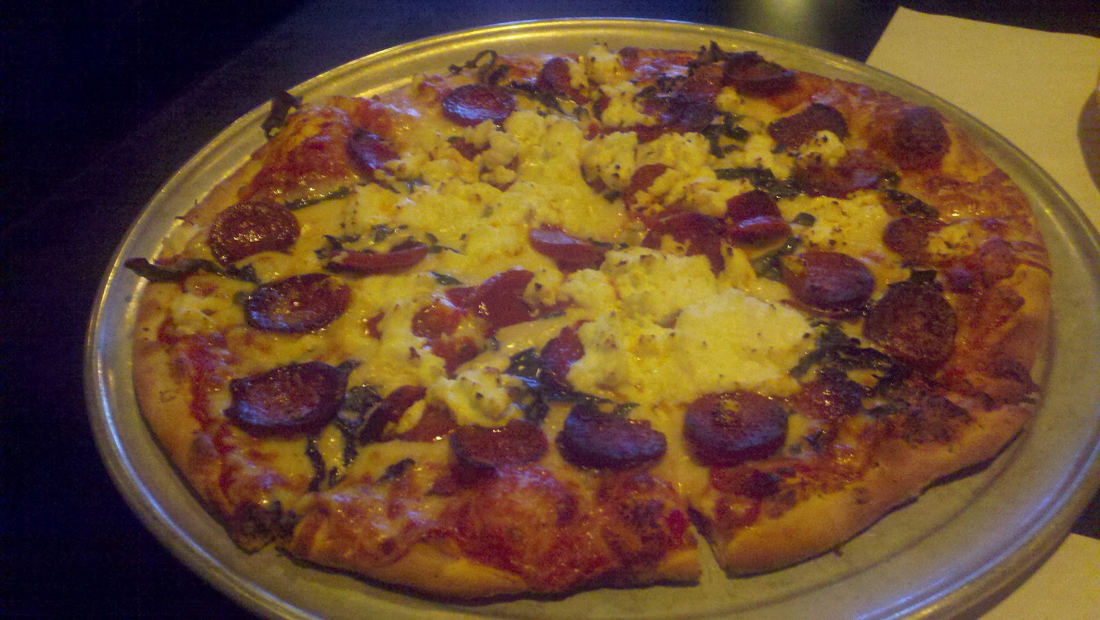 Random Dude Eats Random Food: Classy Pizza Review: Some Guys Pizza ...