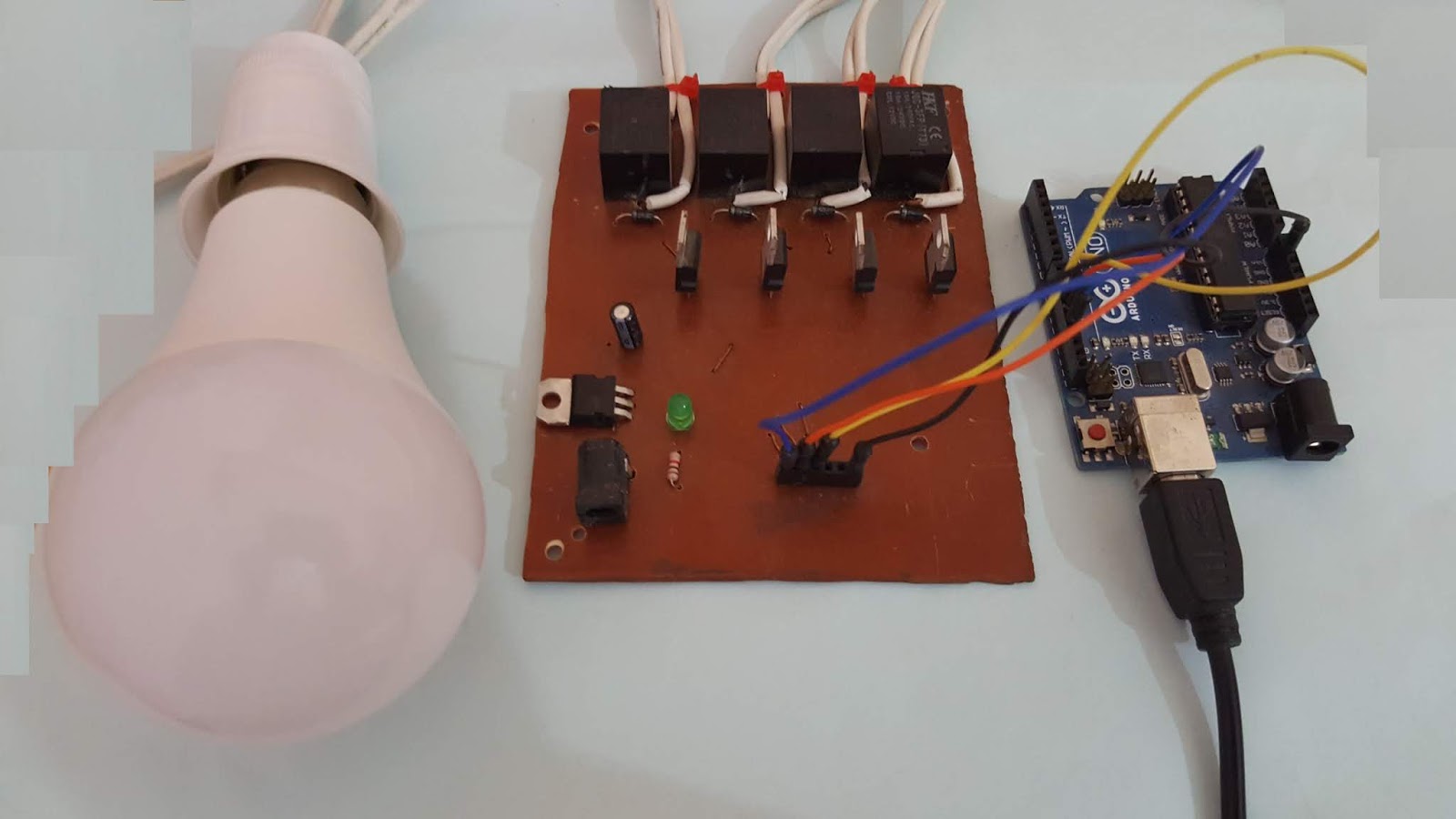 Control Of Home appliance From PC Through Arduino Microcontroller ...