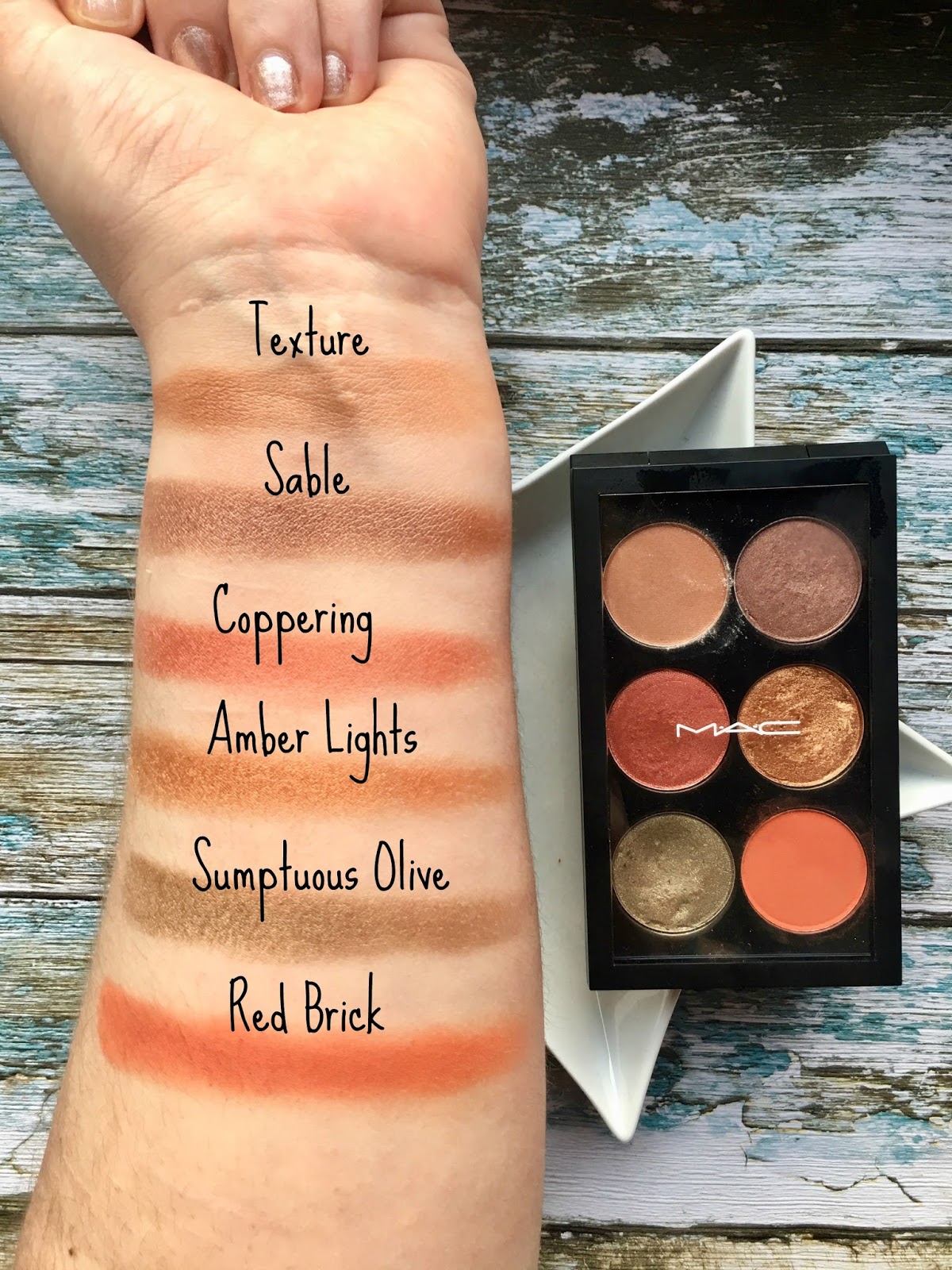 My Perfect Warm MAC Palette + SWATCHES