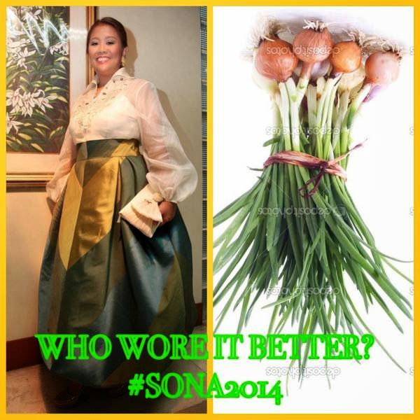 LOOK: Nancy Binay attire gets memes during SONA 2014, now viral