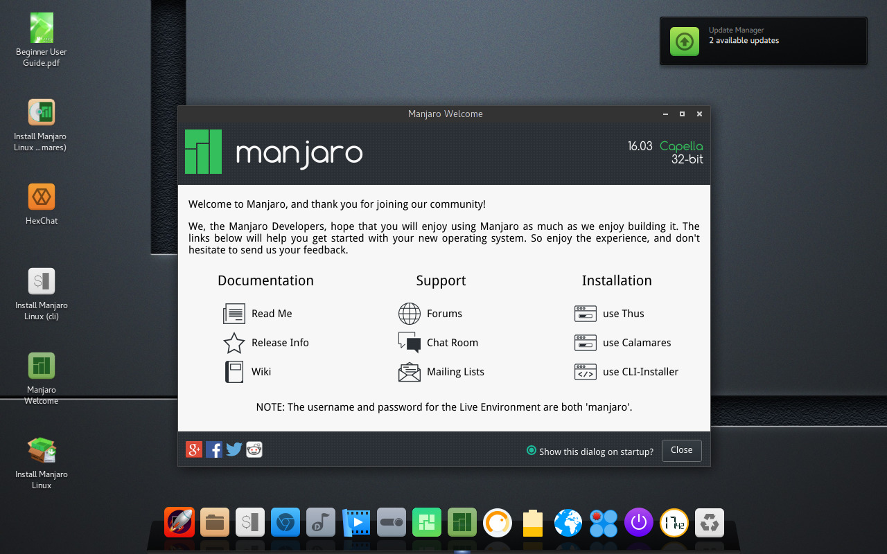 Manjaro Deepin 16.03 Screenshots - DistroScreens