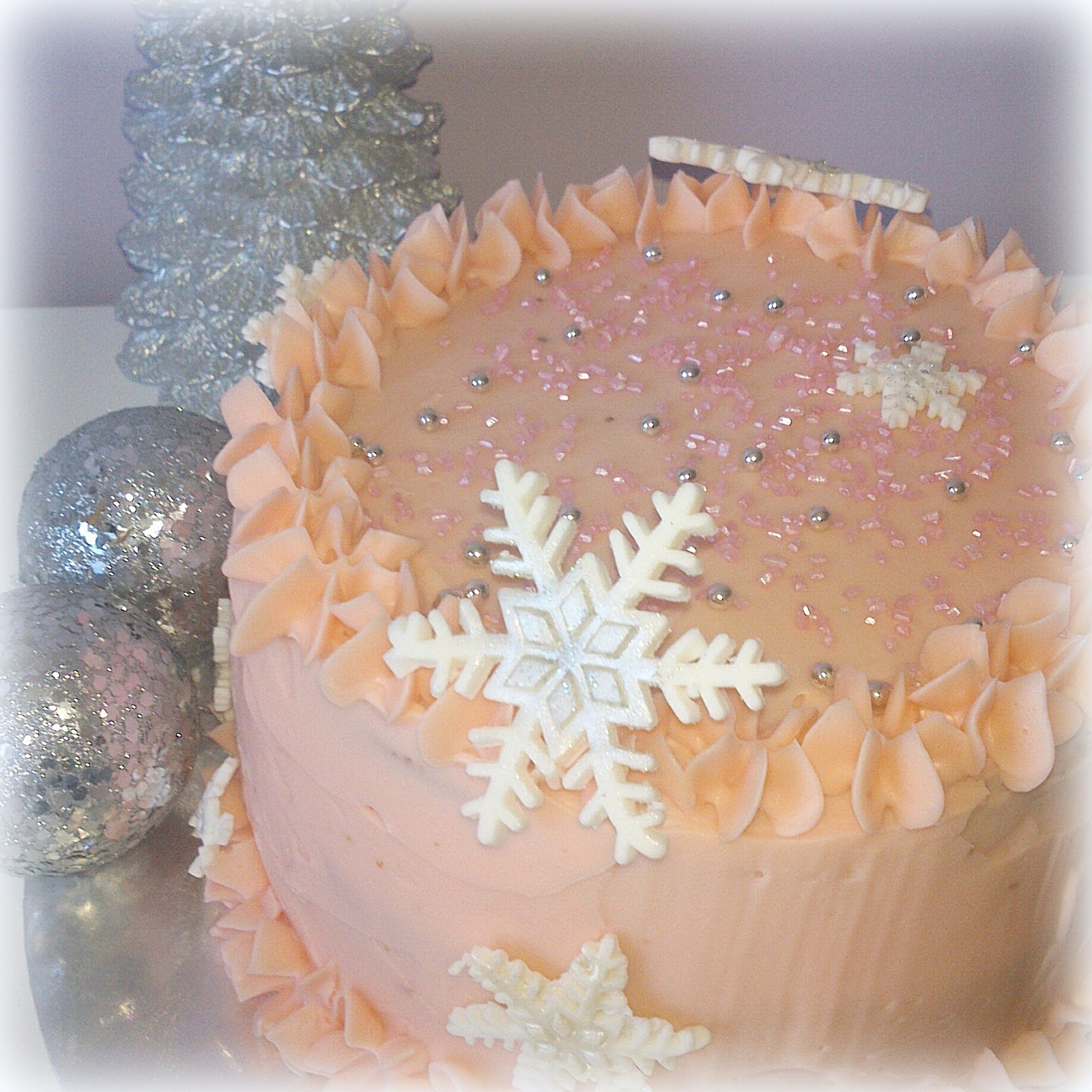 La cocina de Vifran: Layer cake de rosas y chocolate blanco