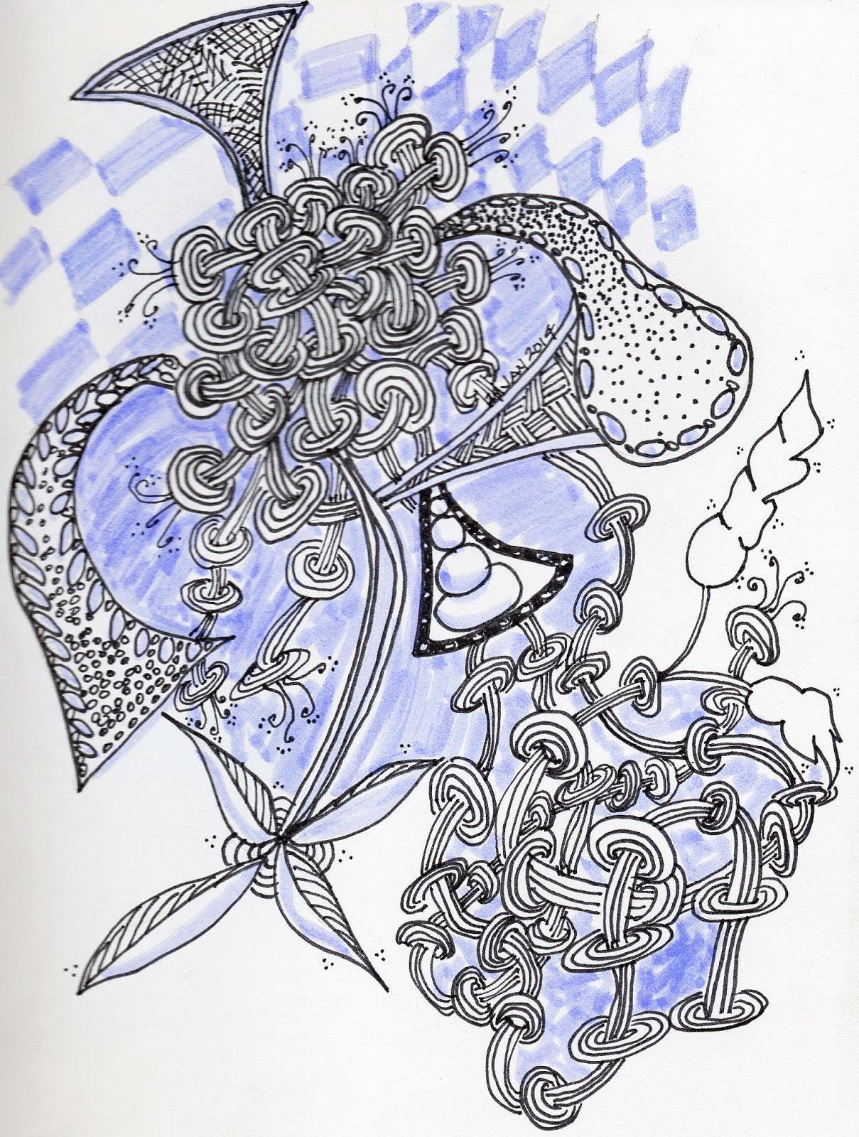 Rather Graphic: Zentangles, Doodle-tangles, or Doodles