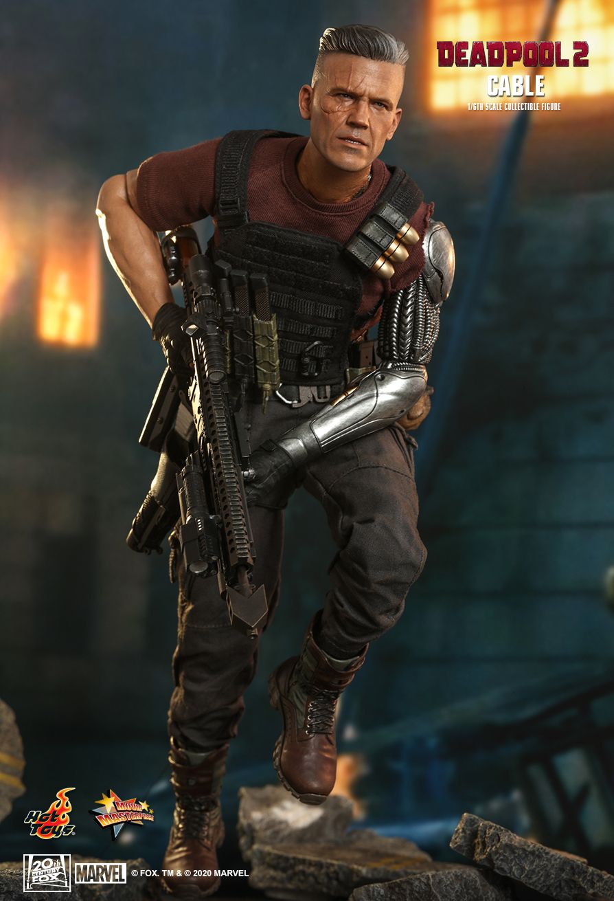 toyhaven: Hot Toys MMS583 1/6th scale Josh Brolin as Cable (Deadpool 2 ...