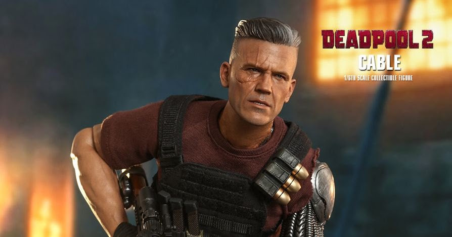 toyhaven: Hot Toys MMS583 1/6th scale Josh Brolin as Cable (Deadpool 2 ...