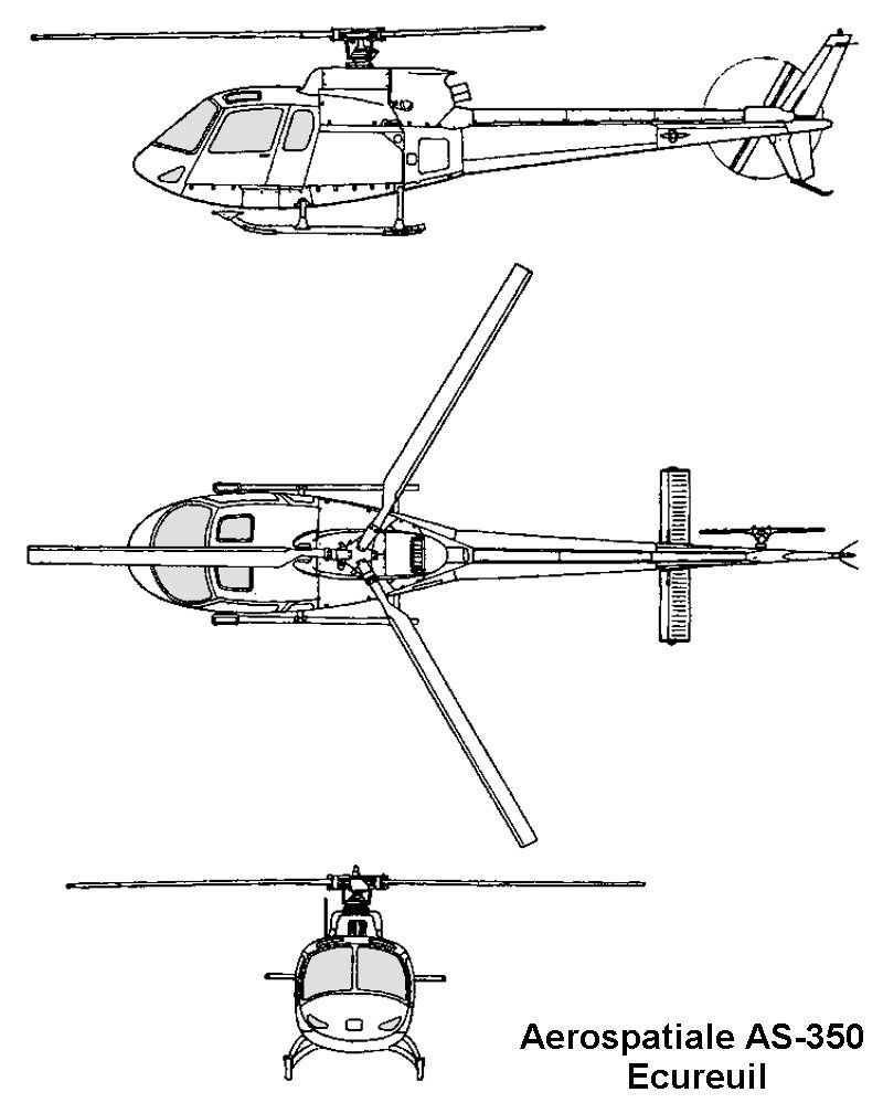 HELIBRAS AS350 ESQUILO