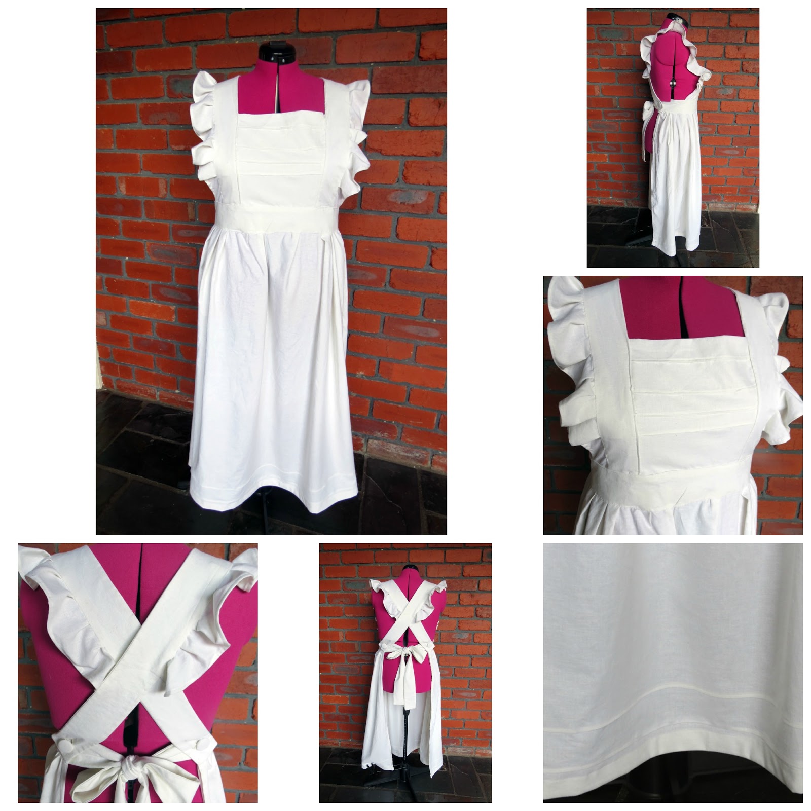 Dressed for any time: Maid Butterick B6229 Pattern Review