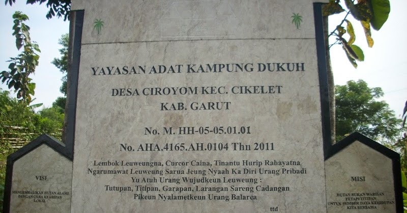 Kampung Dukuh di Garut