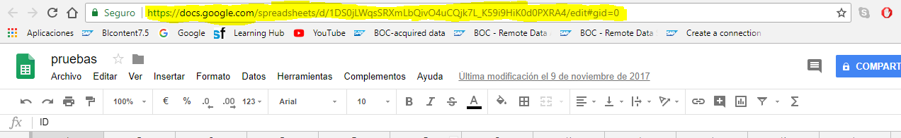Abrir una hoja de cálculo "spreadsheet" con google apps script "GAS"