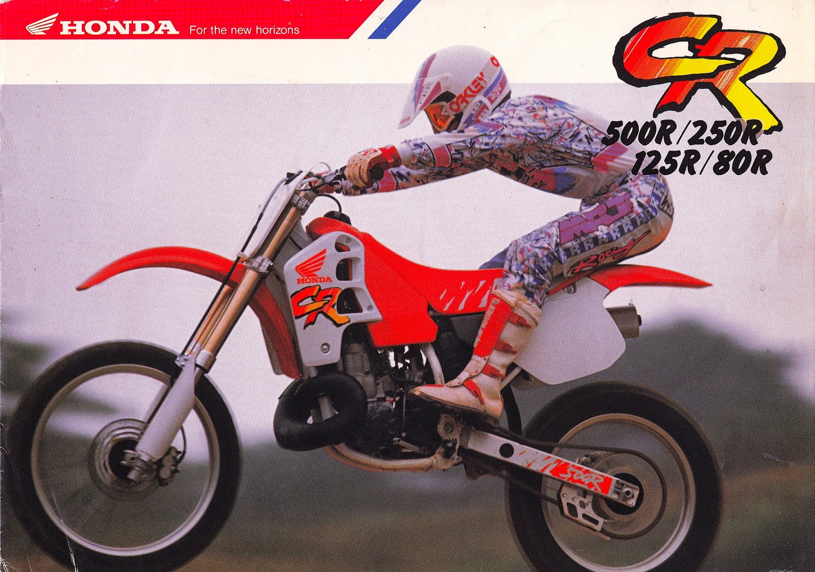 Racing Cafè: Vintage Brochures: Honda CR Lineup 1991 (Usa)