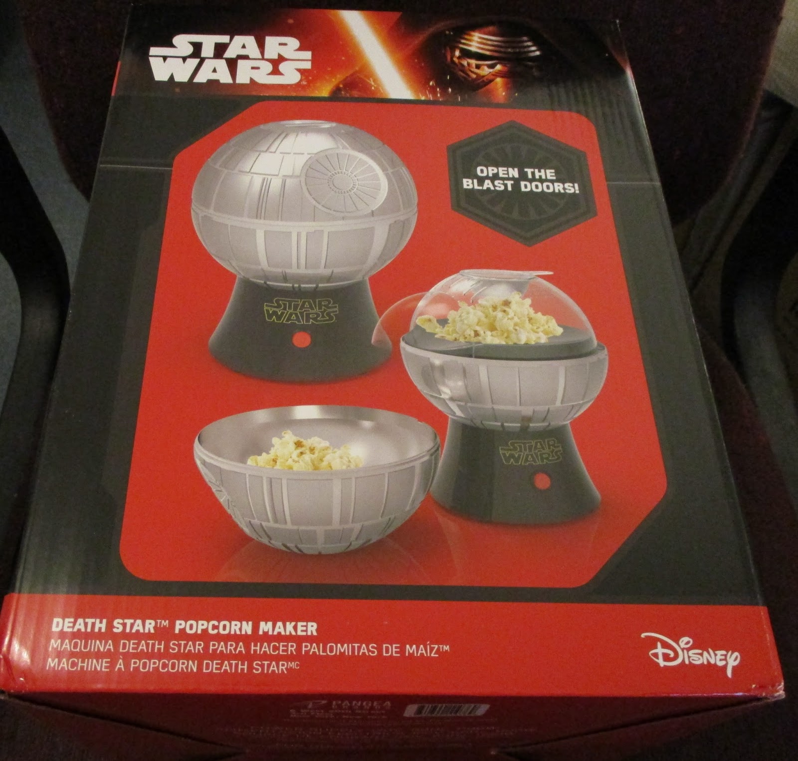 Missy's Product Reviews : Star Wars Death Star Popcorn Maker
