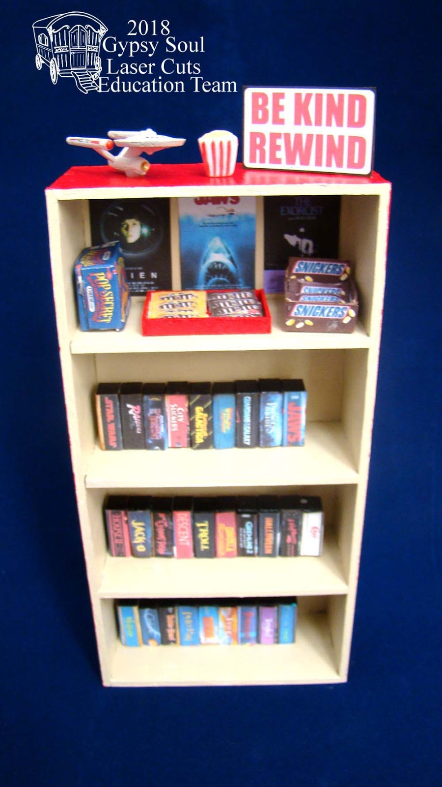 GSL Cuts: VHS Cassette Tape Rental in Miniature