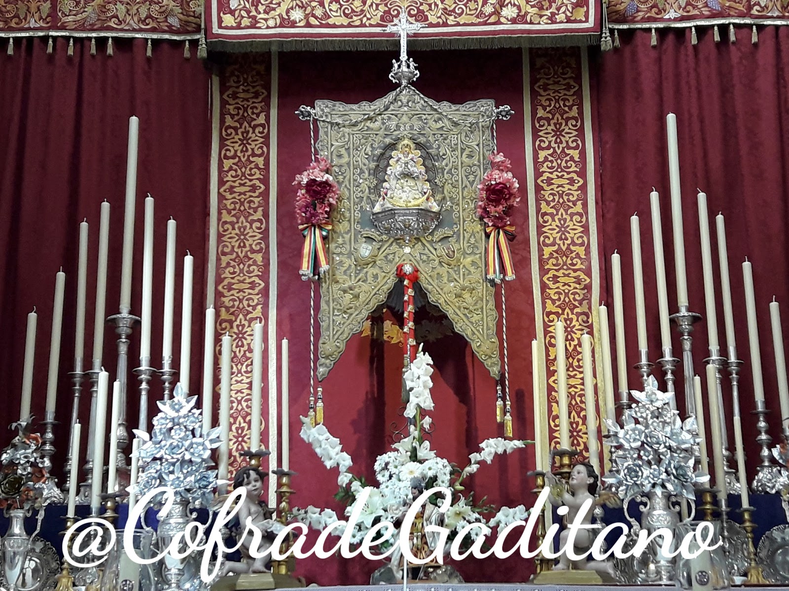 Cofrade Gaditano: Cultos en la Hermandad del Rocío de Cádiz