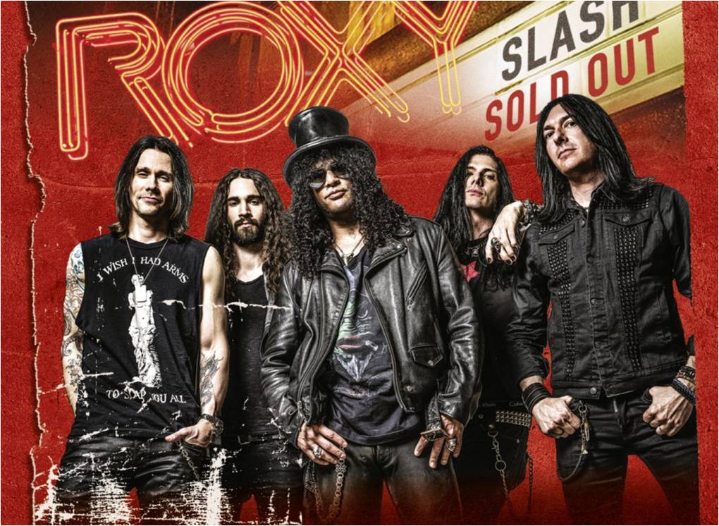 SLASH - Nuovo live video di "World On Fire" da "Live At The Roxy 25.9.14" - MyDistortions.it
