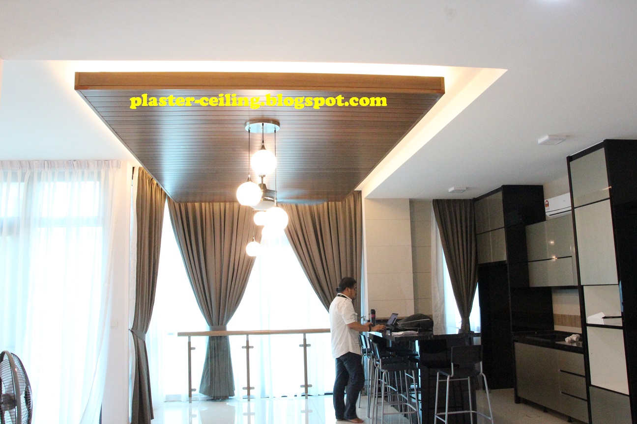 PLASTER CEILING: CEILING KAYU