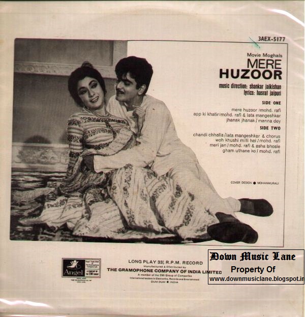 Down Music Lane: Mere Huzoor ( 1968 )