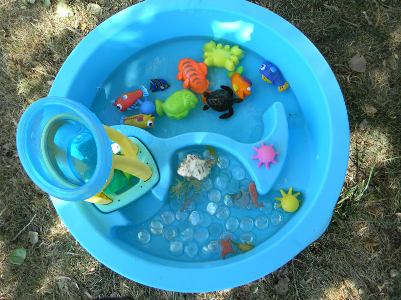 Teach Love Grow: Fishy Sensory Table