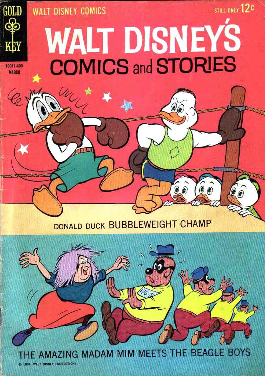 Walt Disney's Comics and Stories #282 - Carl Barks art & cover - Pencil Ink