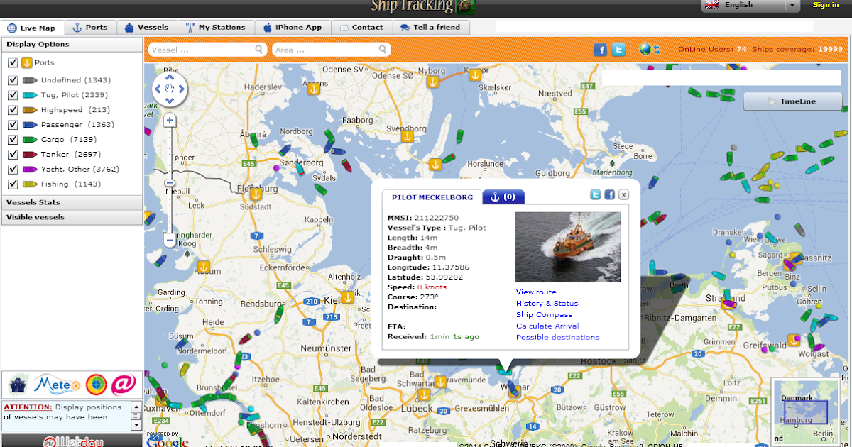 ShipTracking.eu | Marine Vessel Traffic