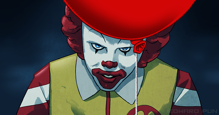 Edward Pun art blog: Ronald McDonald