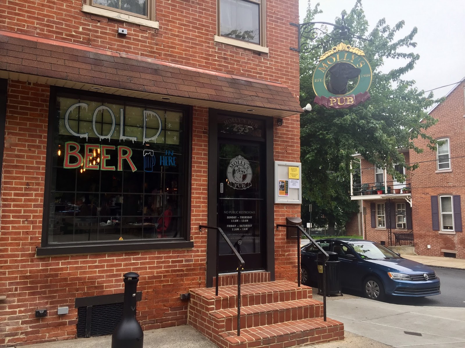 Retired Guys Beer Afternoon: Molly's Pub, Lancaster - Bar # 113