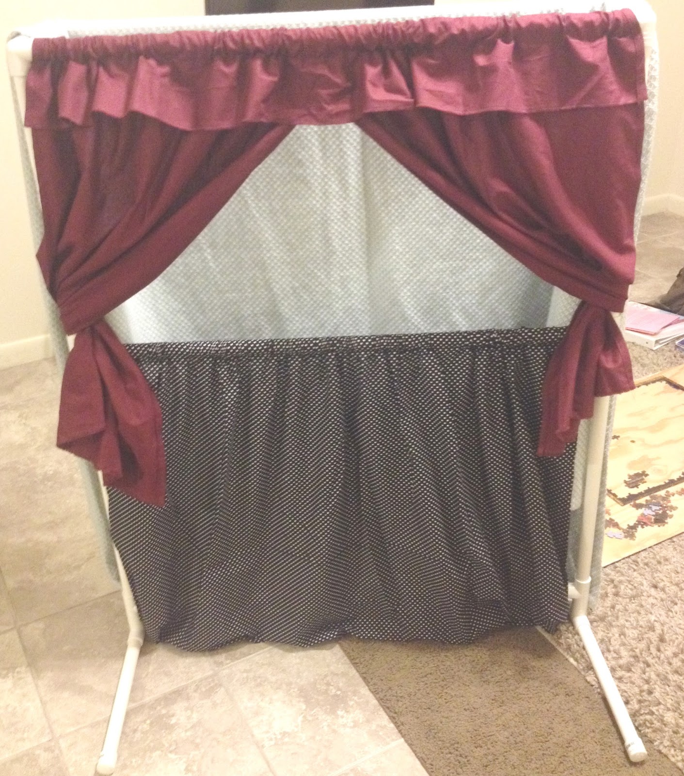 Our All Four Seasons: PVC Pipe Puppet Theater