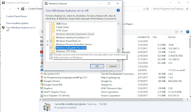 setup hyperledger fabric on windows 10