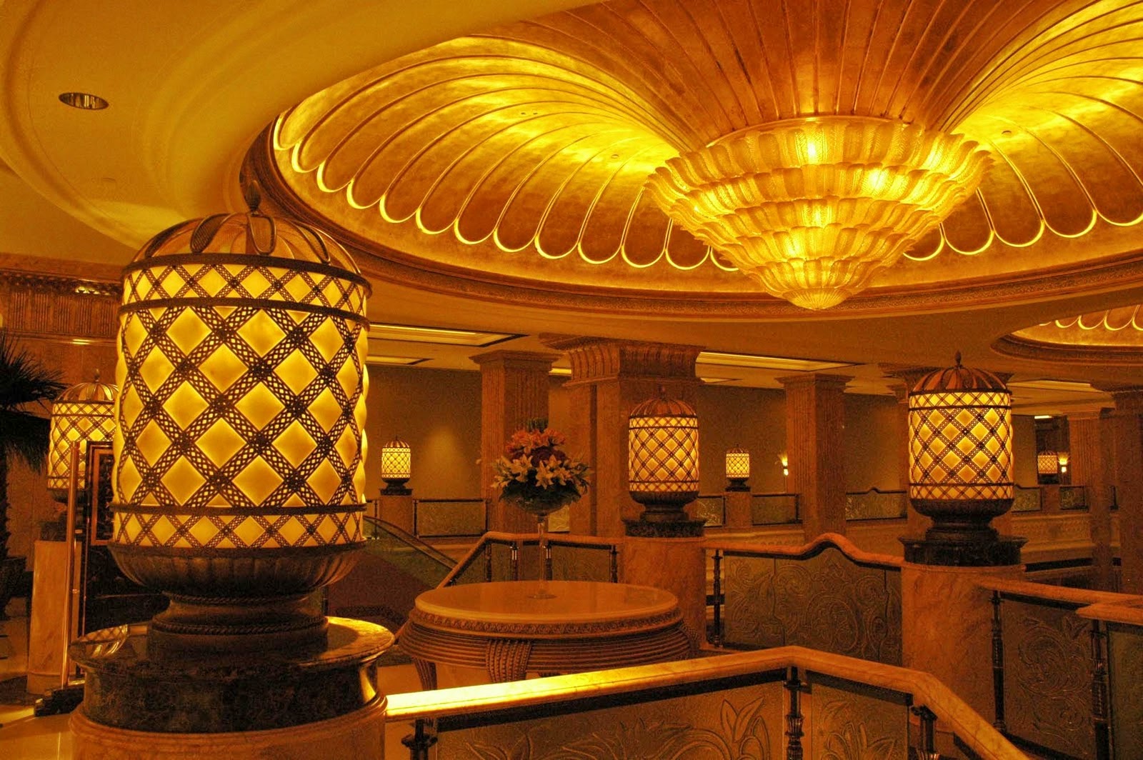 Interiors of Emirates palace (Abu Dhabi). ~ Interior Design