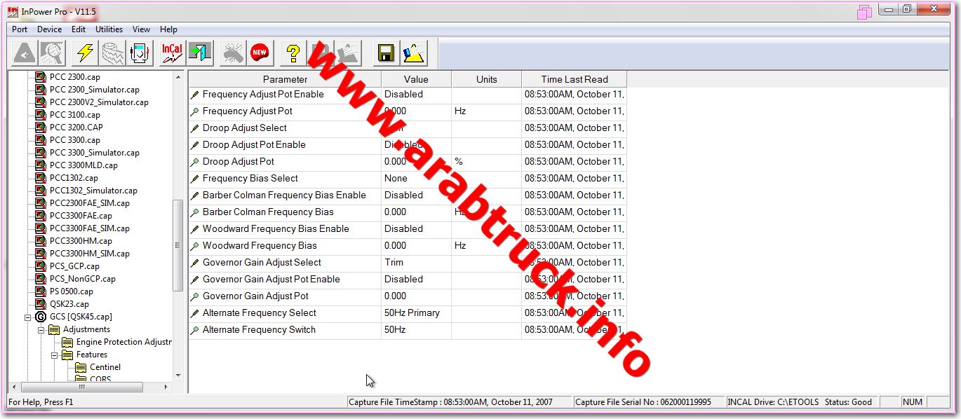 Arabtruck: Cummins InPower Pro v11.5 English+Incal 11/2018