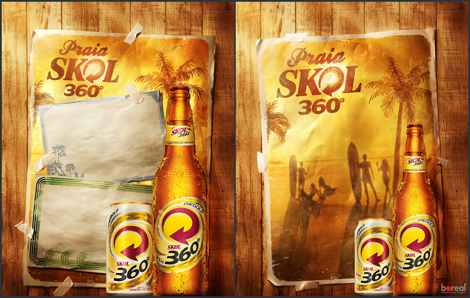 Raphael FS Creavite Retouch: Cartaz Skol 360