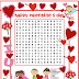 6 Valentines Word Searches Hard Level