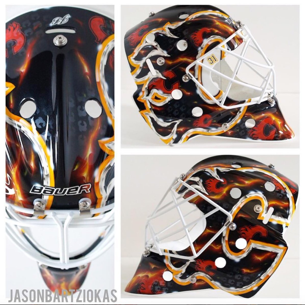 I Love Goalies!: Chad Johnson 2016-17 Mask