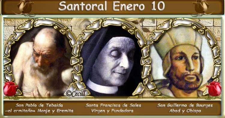 Vidas Santas: Santoral Enero 10