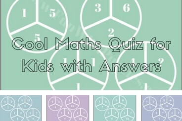 Cool Maths Quiz for Kids with Answers | Circle Maths Puzzles